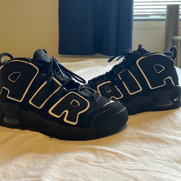 Shoes | Nike Air More Uptempo Black | Poshmark